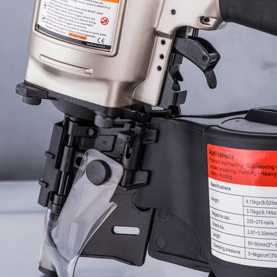 CN90 Pneumatic Coil Siding Nailer - KYA Fasteners