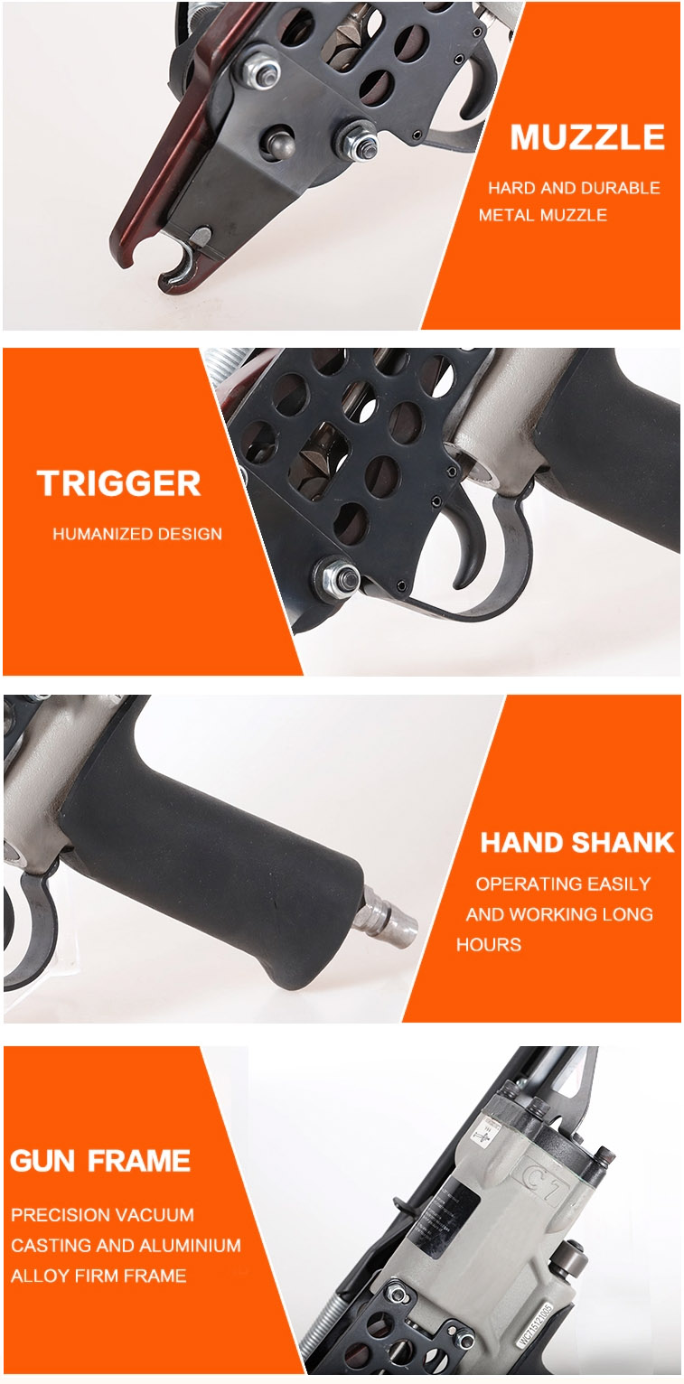 Pneumatic Hog Ring Stapler C7 - KYA TOOLS