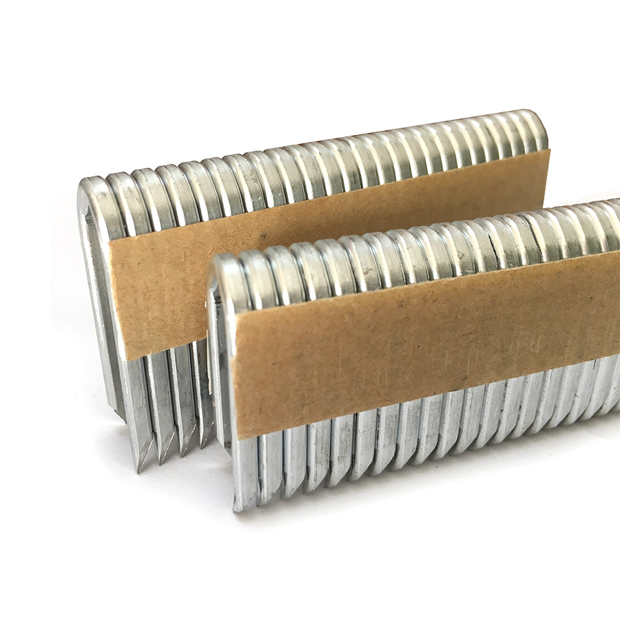 10.5 Gauge 1-1/4" Paper Collated Barbed Fencing Staples - KYA FASTENERS