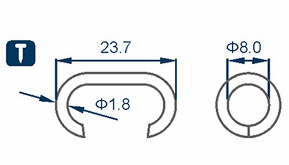 Pneumatic C Ring Tool C-77XE - KYA FASTENERS