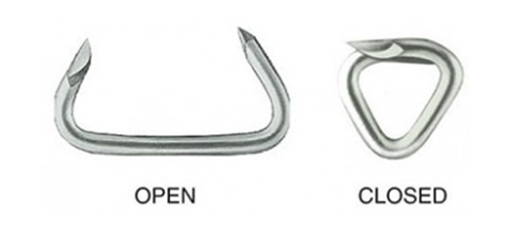 15GA HR22 Galvanized D Rings - KYA FASTENERS