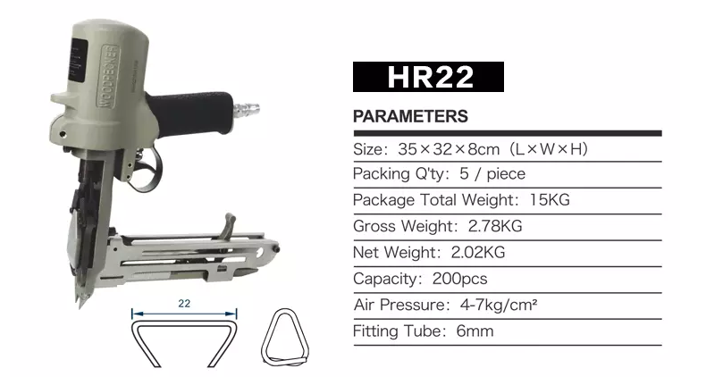 Pneumatic Hog Ring Gun HR22 - KYA TOOLS