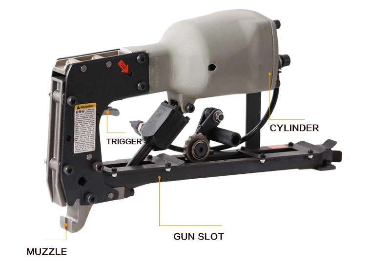 Pneumatic Clinching Tool ZM66T Hartco Clipper Professional for Mattress ...